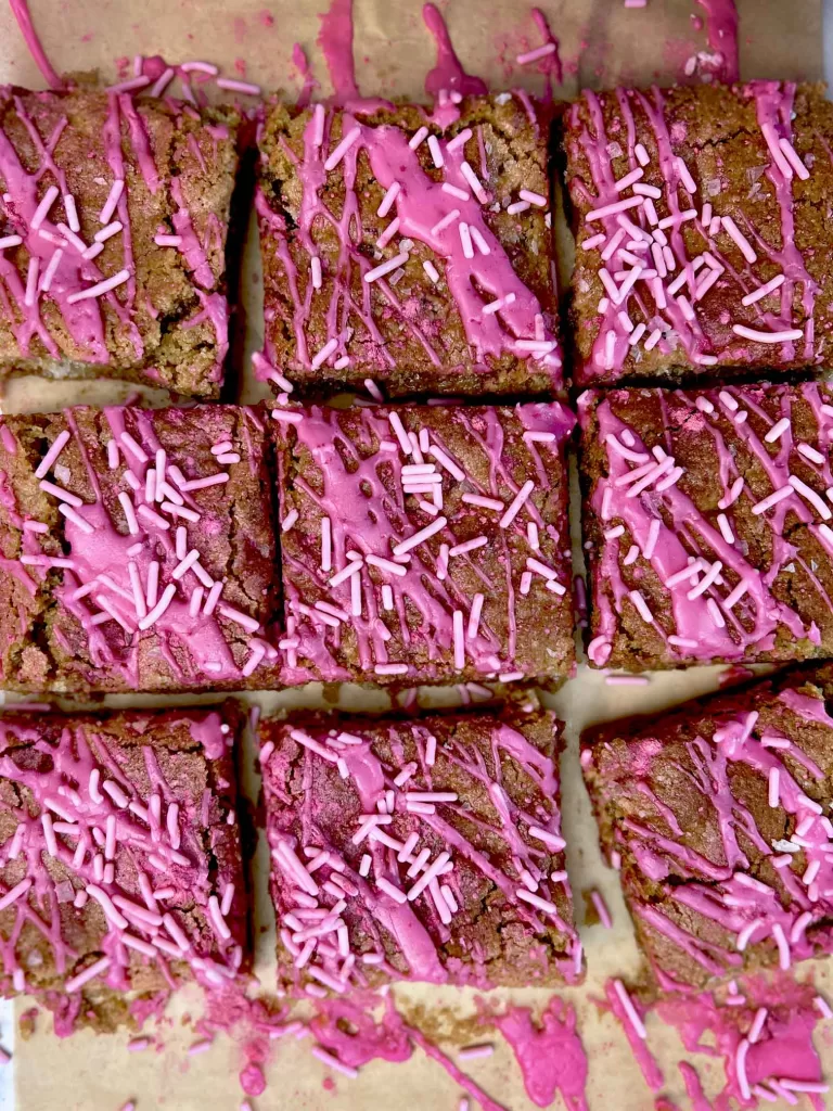 Pearl Sugar Blondies